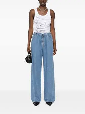 DARKPARK Iris Mid-rise Wide-leg Jeans