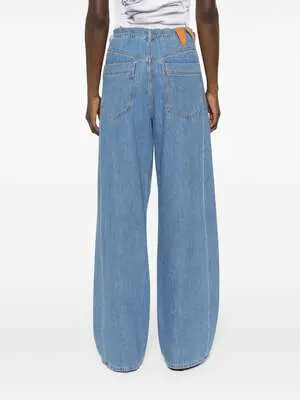 DARKPARK Iris Mid-rise Wide-leg Jeans