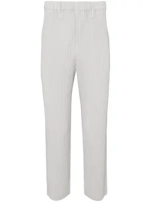 Issey Miyake Basic Tapered Plissé Trousers