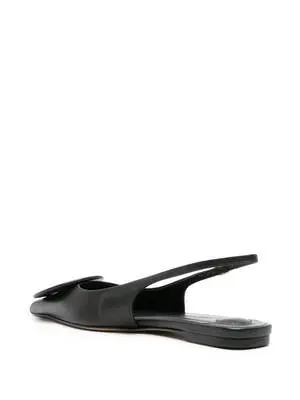 Jacquemus Les Slingbacks Duelo Ballerinas - Black