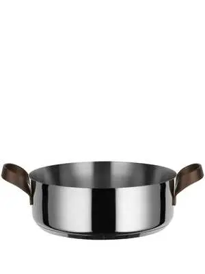 ALESSI Edo Low Casserole Stainless-steel Saucepan - Silver
