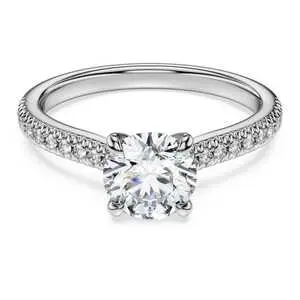SWAROVSKI Eternity Solitaire Ring - White