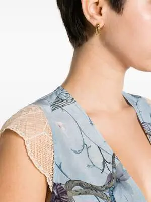Zadig&Voltaire Rolanys Silk Midi Dress