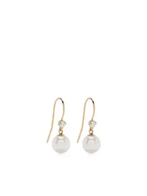 Zoe Chicco 14kt Wire Hook Earrings - Gold