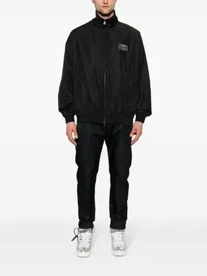 Dolce & Gabbana Logo-appliqué Bomber Jacket