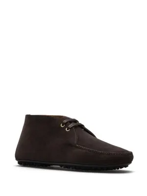 Car Shoe Suede Driving Boots