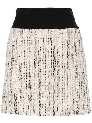Alexander McQueen Hybrid Tweed Mini Skirt