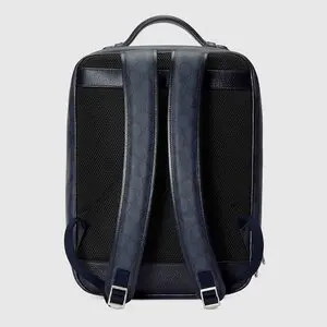 Gucci Ophidia Large Backpack - Blue And Black Supreme