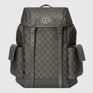 Gucci Ophidia Large Backpack Grey And Black Supreme