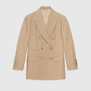 Gucci Gg Wool Jacquard Jacket