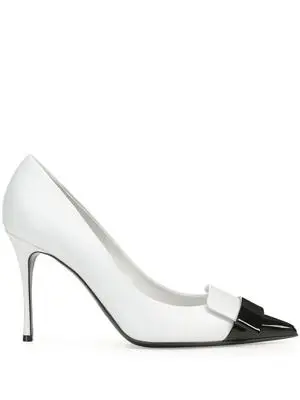 SERGIO ROSSI 75mm Sr1 Cindy Leather Pumps