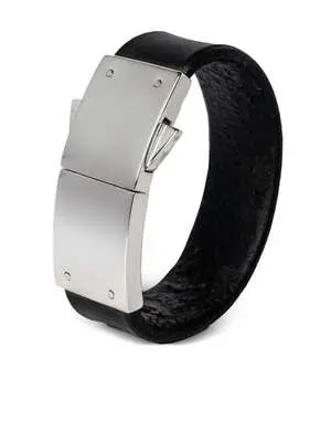 PARTS OF FOUR Box Lock Bracelet - Black