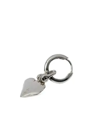 PARTS OF FOUR Jazz's Solid Heart Sterling- Earring