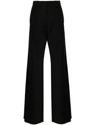 Valentino Garavani Mid-rise Tailored Trousers - Black