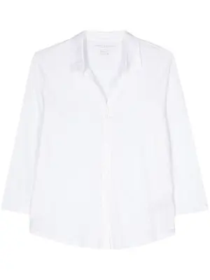 Majestic Filatures Classic Collar Shirts For Women