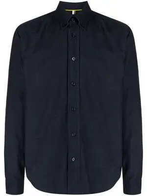 BOSS Long-sleeve Cotton Corduroy Shirt