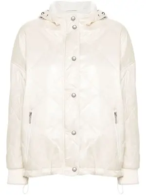 Eleventy Hooded Padded Jacket