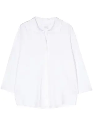 Majestic Filatures Three-quarter Sleeve Shirt - White