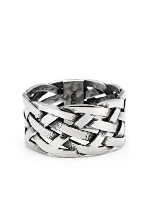 NIALAYA JEWELRY Woven Chain Ring