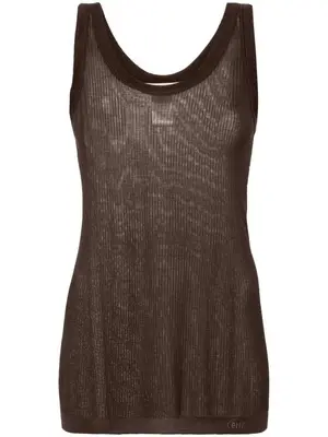 LEMAIRE Fine-ribbed Tank Top