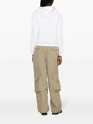 Polo Ralph Lauren Embroidered-logo Jersey Hoodie - White