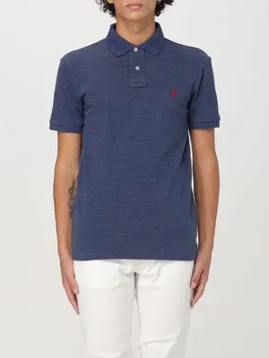 Polo Ralph Lauren Cotton Polo Shirt With Logo Blue 1