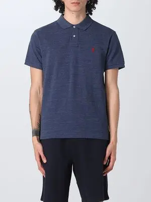 Polo Ralph Lauren Cotton Polo Shirt With Logo Royal Blue