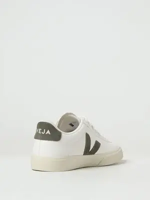 VEJA Leather Lace Up Sneakers - White