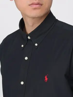 Polo Ralph Lauren Stretch Cotton Shirt - Black