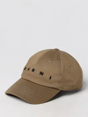 Marni Marni Logo Cap Green