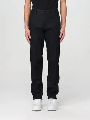 Emporio Armani Straight Leg Jeans - Black