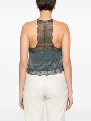 Zadig&Voltaire Claudy Jacquard Silk Tank Top