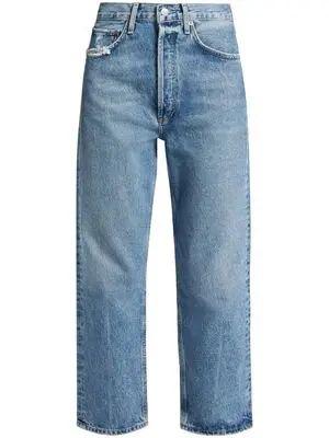 AGOLDE 90s Crop Straight-leg Jeans