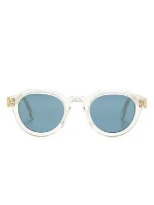 AHLEM Grenelle Round-frame Sunglasses - Neutrals