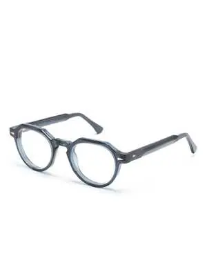 AHLEM Rue Bosquet Round-frame Glasses - Blue