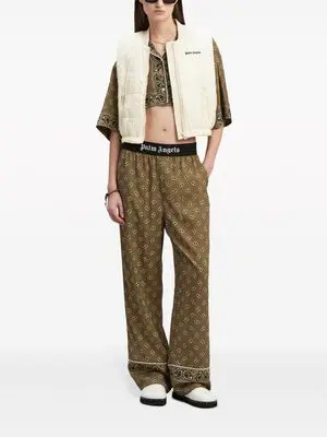 Palm Angels Paisley-print Trousers