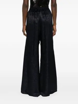 FORTE_FORTE Jacquard-pattern Trousers