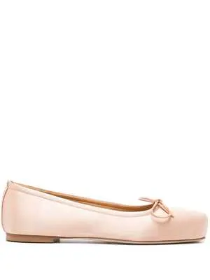 AeydĒ Square-toe Ballerina Shoes - Pink
