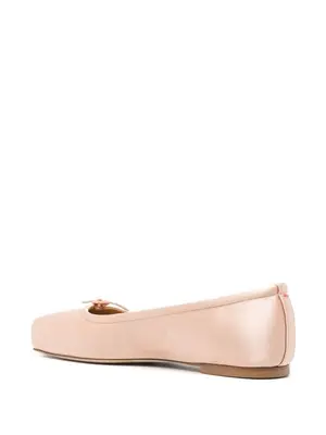 AeydĒ Square-toe Ballerina Shoes - Pink