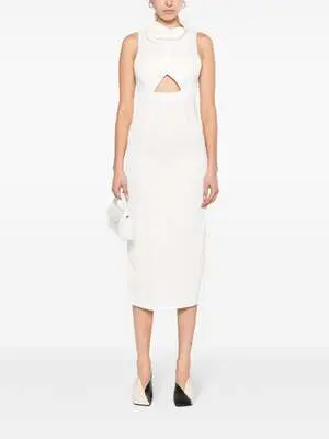 THE MANNEI Lomma Sleeveless Midi Dress