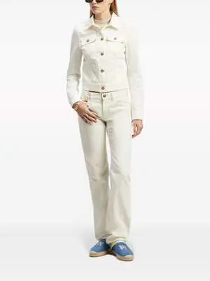 Palm Angels Monogram Straight-leg Jeans