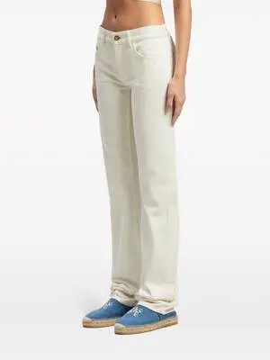 Palm Angels Monogram Straight-leg Jeans