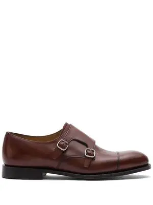Church's Cowes Leather Monk Shoes - Brown