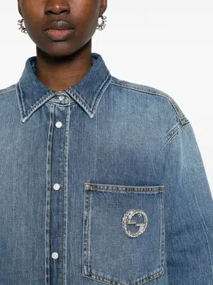 Gucci Interlocking G Denim Jacket
