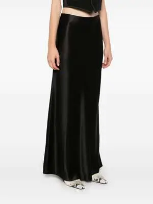 Saint Laurent Silk Maxi Skirt