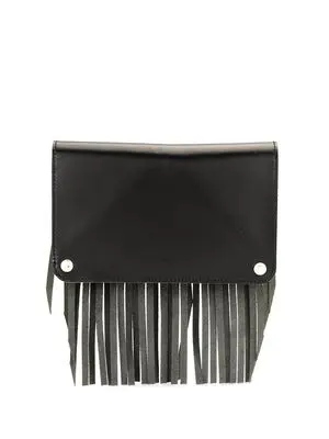 Comme Des Garçons Fringe-detail Leather Wallet