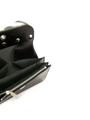 Comme Des Garçons Fringe-detail Leather Wallet