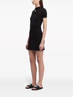 Palm Angels Open Back T-shirt Dress