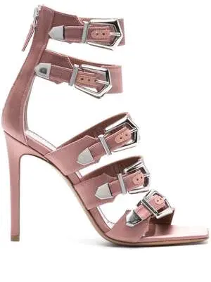 Paris Texas Ursula 105mm Buckled Sandals - Pink