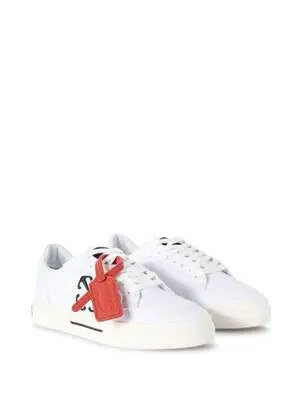 Off-White Low Vulcanized Canvas Sneakers